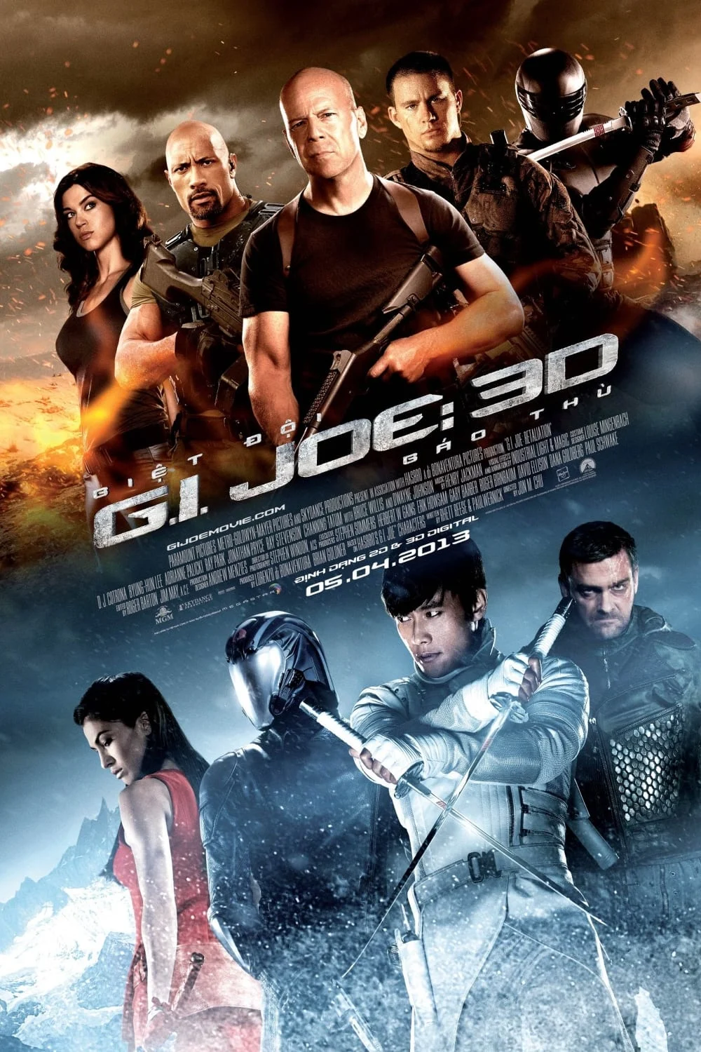 Phim Biệt Đội G.I. Joe: Báo Thù Vietsub - HD - Motchill